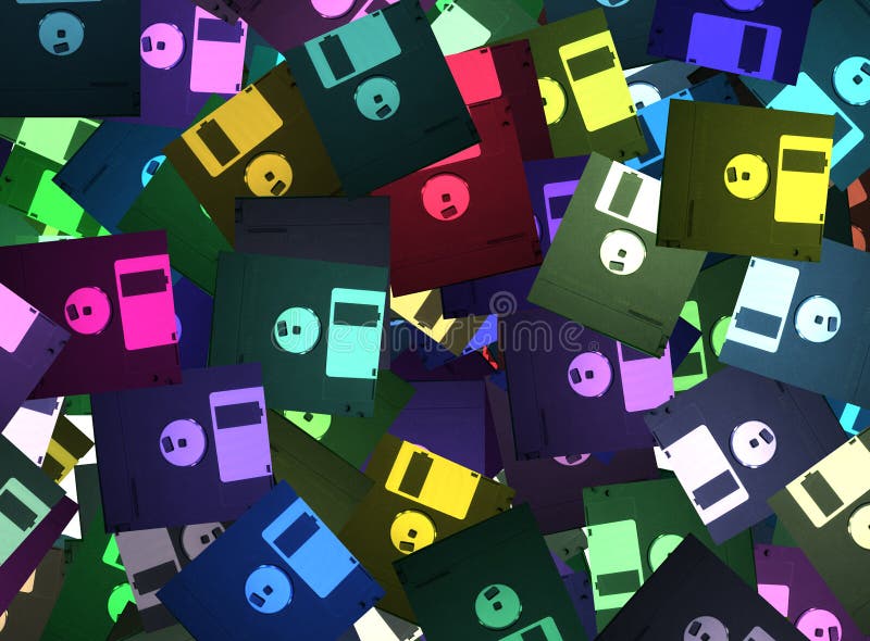 Floppy Disk Power Macintosh Stock Photo - Image of save, vintage: 262922132