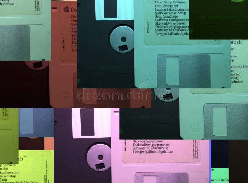 Floppy Disk Power Macintosh Stock Image - Image of digital, computer ...