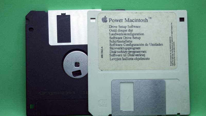Floppy Disk Power Macintosh Editorial Photography - Image of digital ...