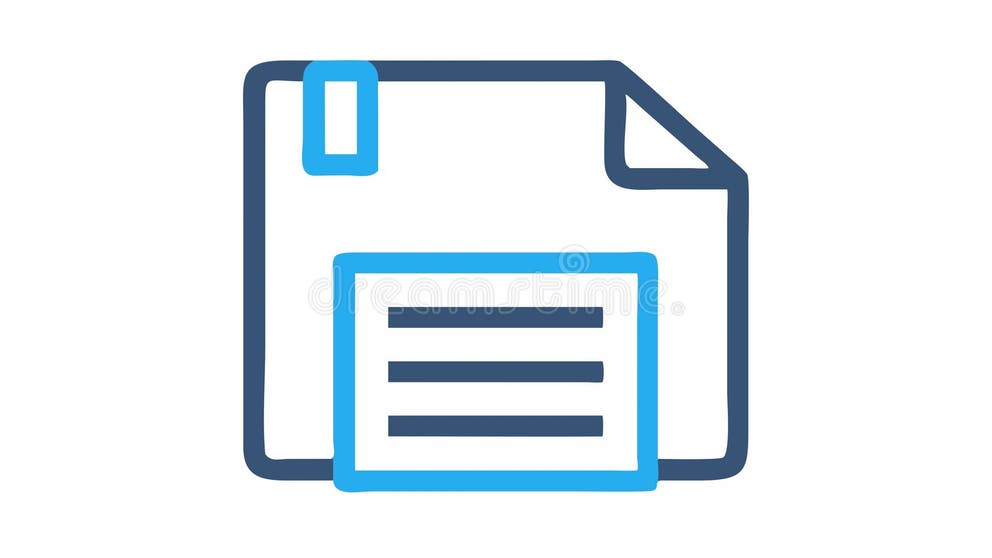 Floppy Disk Save Storage Outline Icon, Vector Design Generative AI ...