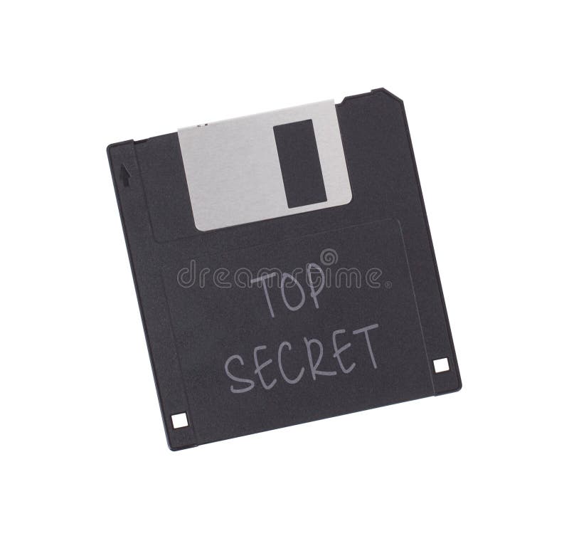 Floppy Disk - Tachnology from the Past, Isolated on White Stock Photo ...