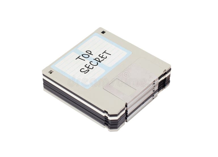 Floppy Disk - Technology from the Past, Isolated on White Stock Photo ...
