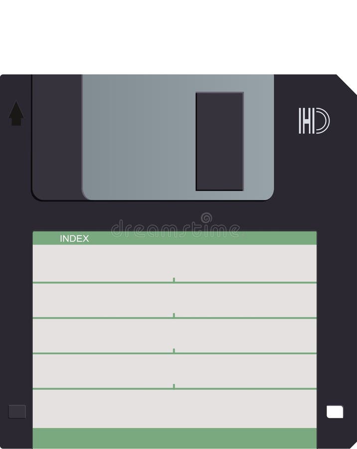 Floppy disk vector stock vector. Illustration of closeup - 76305723