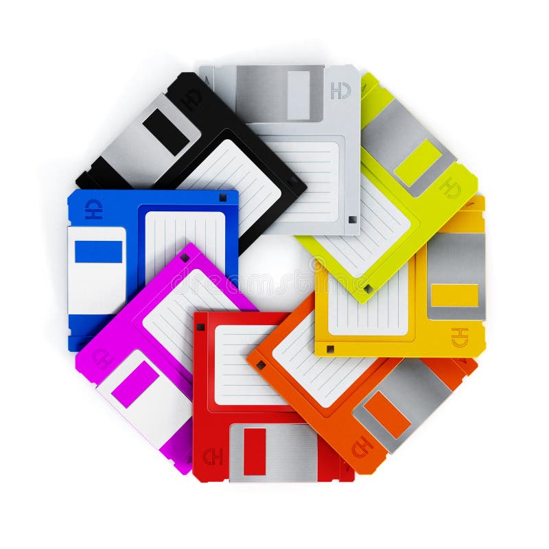 Floppy Disk stock illustration. Illustration of disquette - 46440640