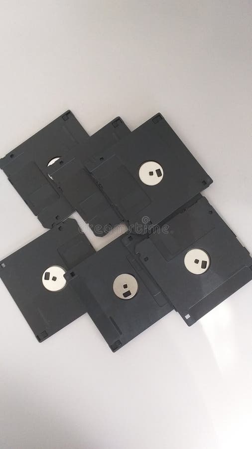 Floppy Disks or Memory Card for Computers! Stock Image - Image of ...