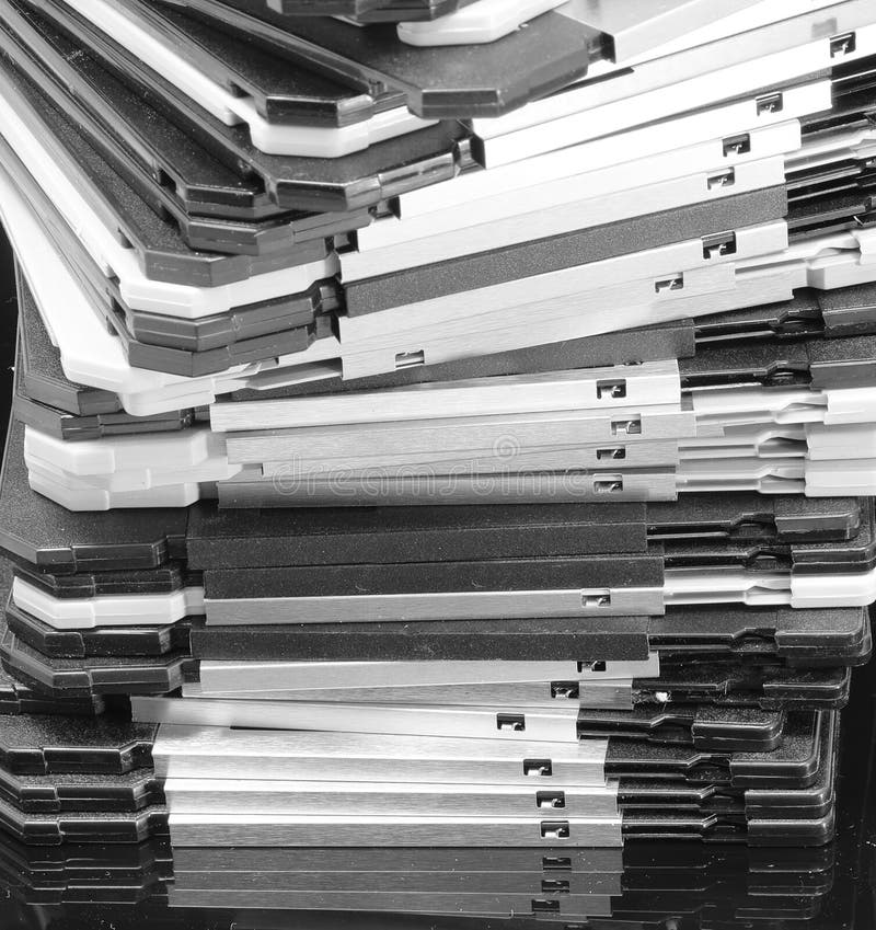 Floppy Disks Used To Save Computer Data in the 90s Stock Photo - Image ...