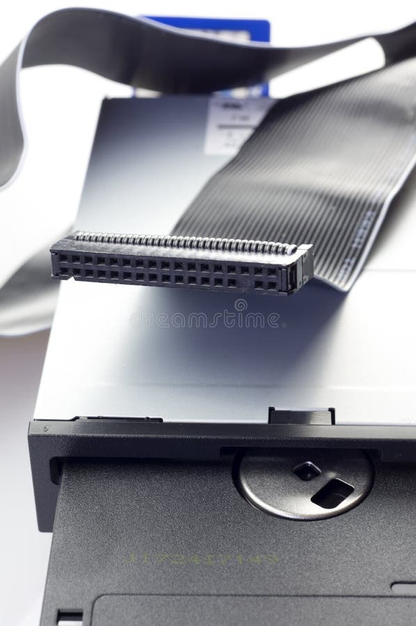 The Floppy Drive and Floppy Disk Stock Image - Image of storage ...