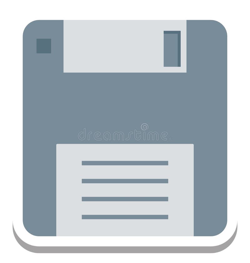 Floppy, Floppy Drive, Floppy Disk Vector Icon Stock Vector ...
