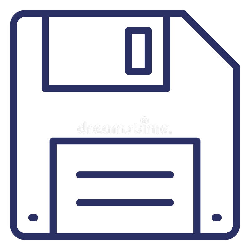 Floppy Isolated Isolated Vector Icon Easily Editable Easily Editable ...