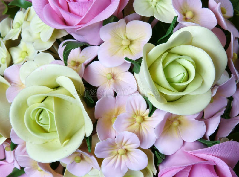 Flor De La Arcilla, Boda, Hecha a Mano Foto de archivo - Imagen de ...