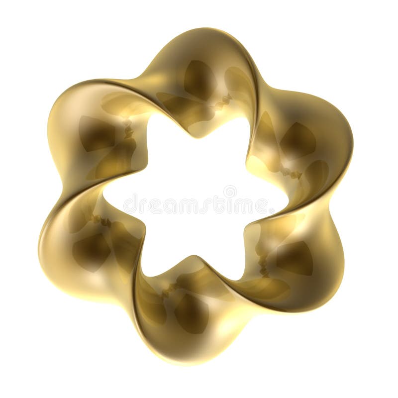 Flor de oro stock de ilustración. Ilustración de exquisito - 752123