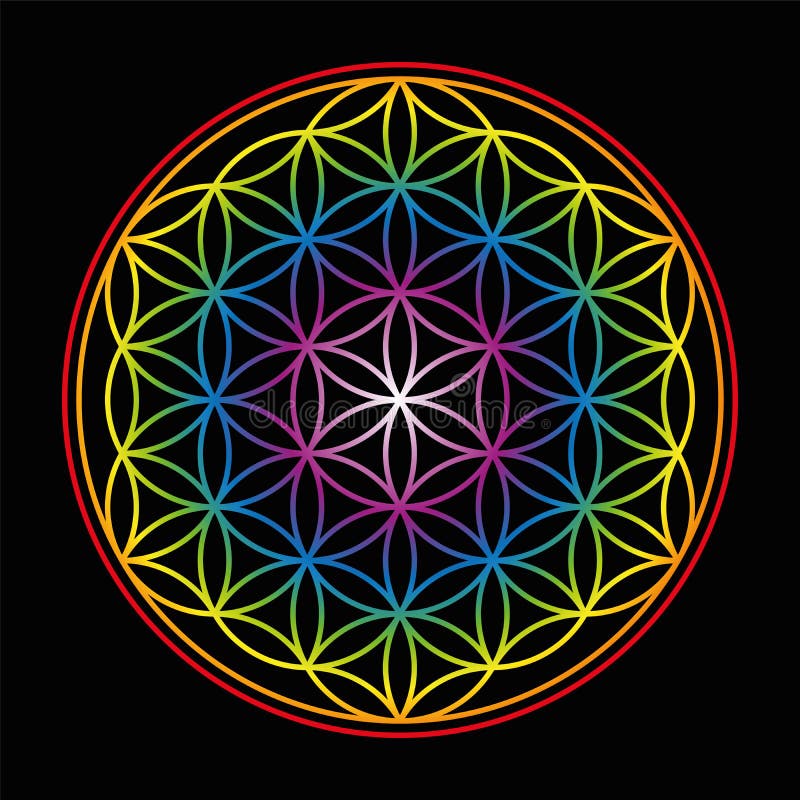 Flor Da Vida Ilustrações, Vetores E Clipart De Stock – (149,159 Stock ...