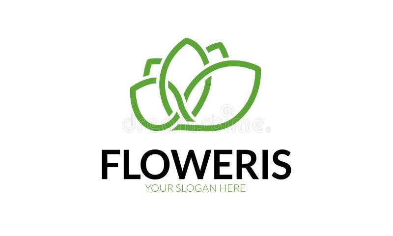 Flor Logo Template ilustración del vector. Ilustración de rosa - 108973400