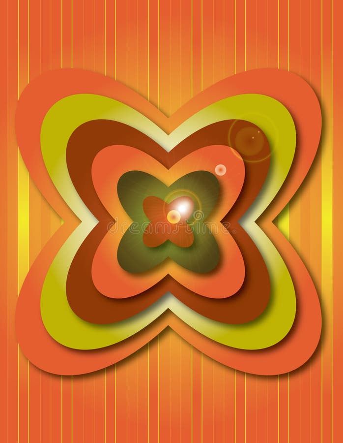 Flower PowPower stock de ilustración. Ilustración de brillante - 6271922