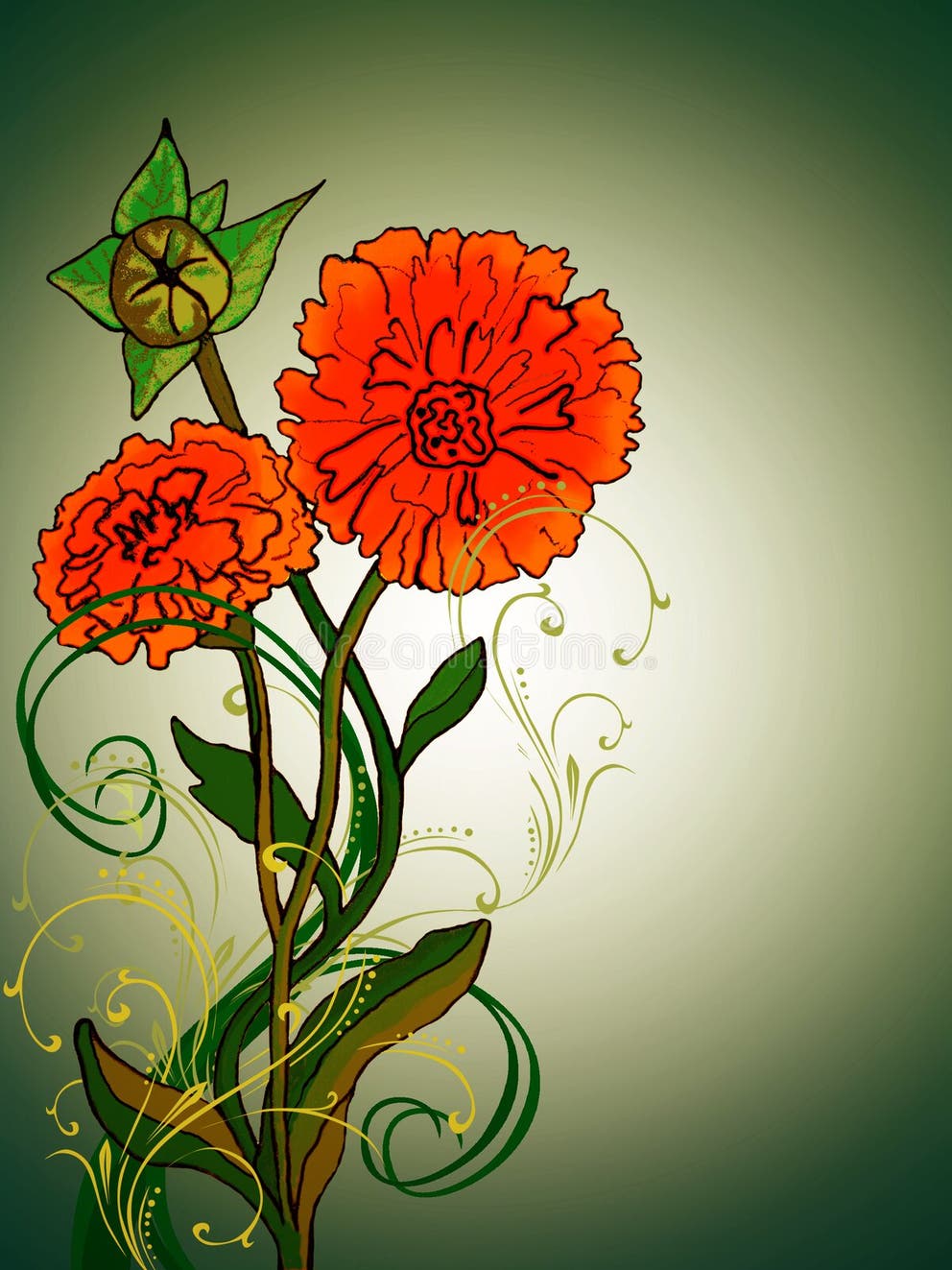 Yellow Creeper Stock Illustrations – 600 Yellow Creeper Stock ...