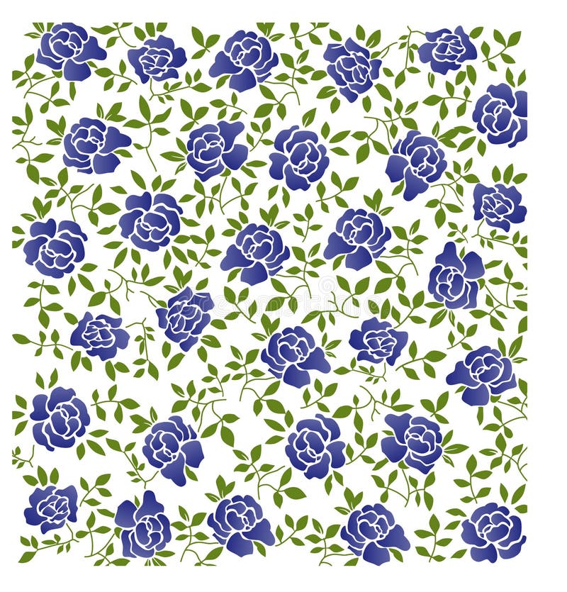 Flora pattern stock vector. Illustration of flourish, color - 7448005