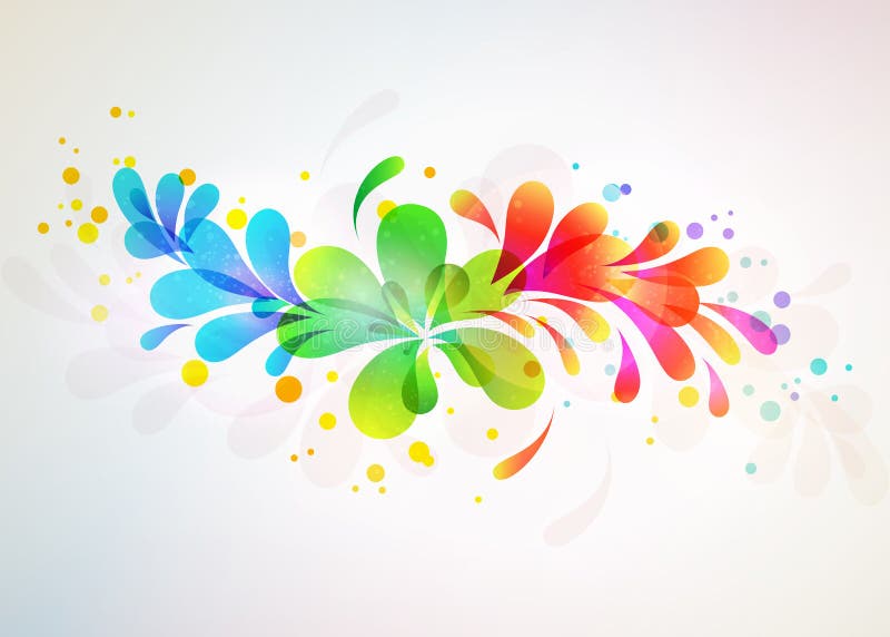 Floral Abstract Background. Vector Illustration Stock Vector ...