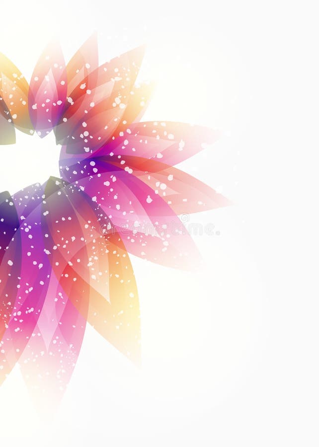 Floral abstract vector stock vector. Illustration of modern - 94513968