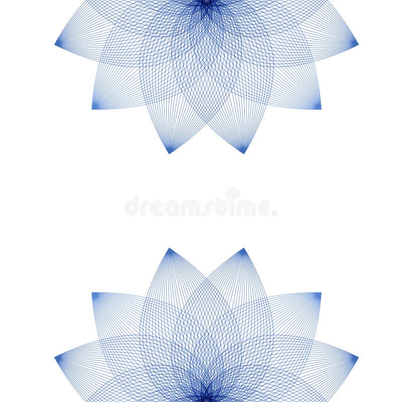 Floral Abstracty Background in Linear Style for Design. Vector Stock ...