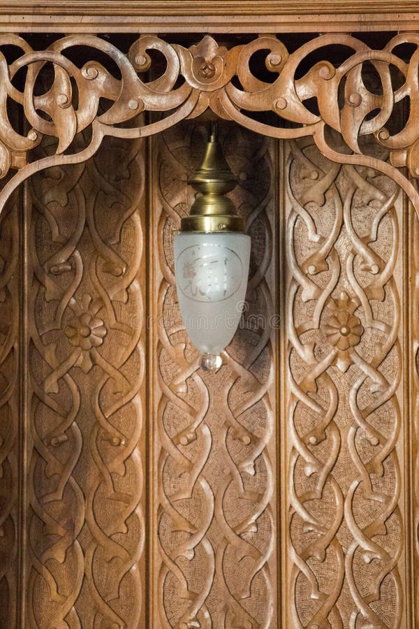 Floral Art Pattern Example of the Ottoman Time Stock Image - Image of ...