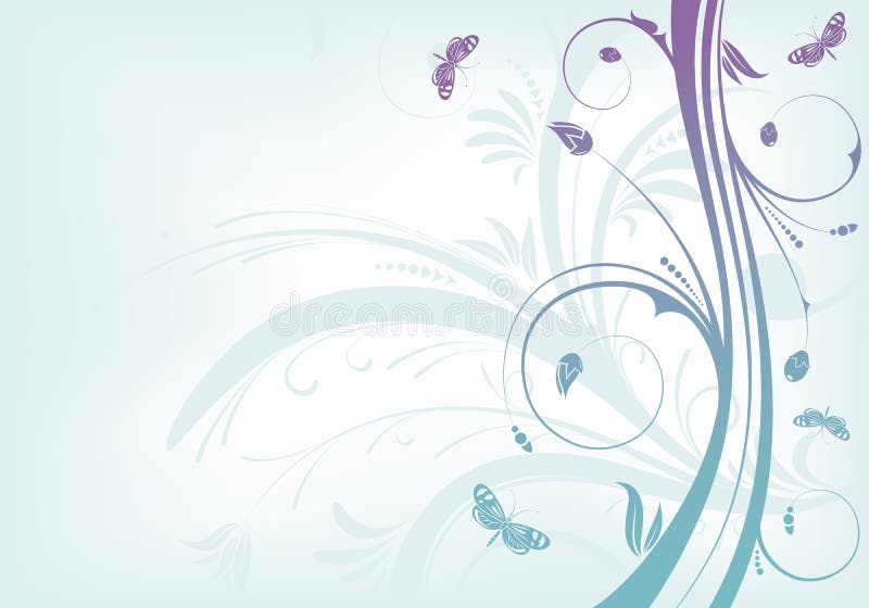 Floral Technical Background Stock Vector - Illustration of design, clip ...