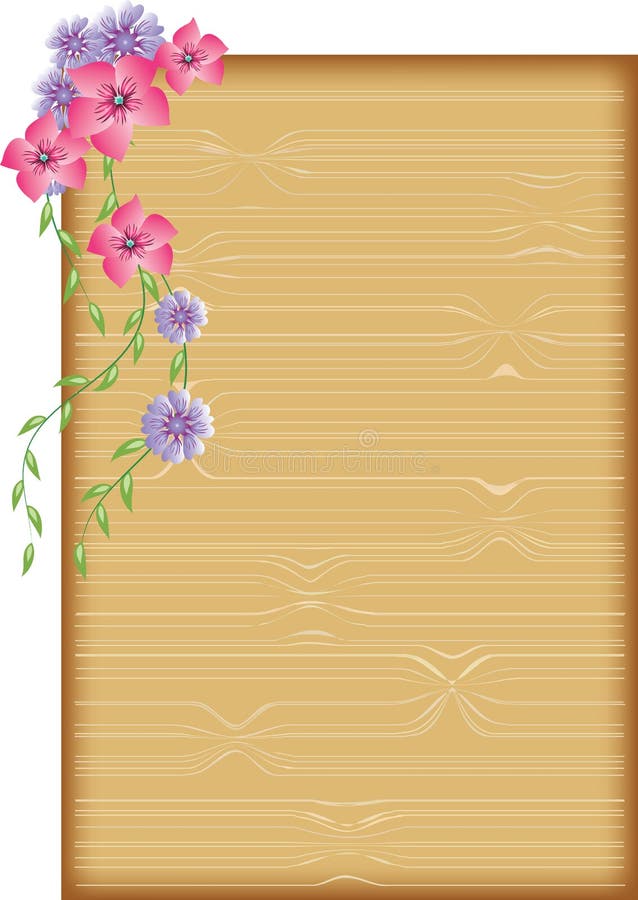 Floral background stock vector. Illustration of instant - 15806236