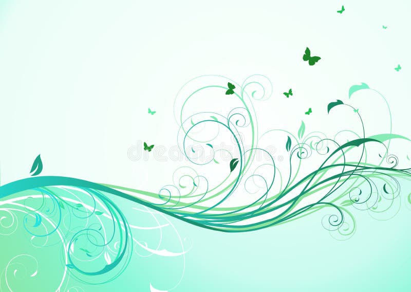 Abstract Butterfly Floral Background Stock Vector - Illustration of ... Abstract Butterfly Floral Background Stock Vector - Illustration of ...