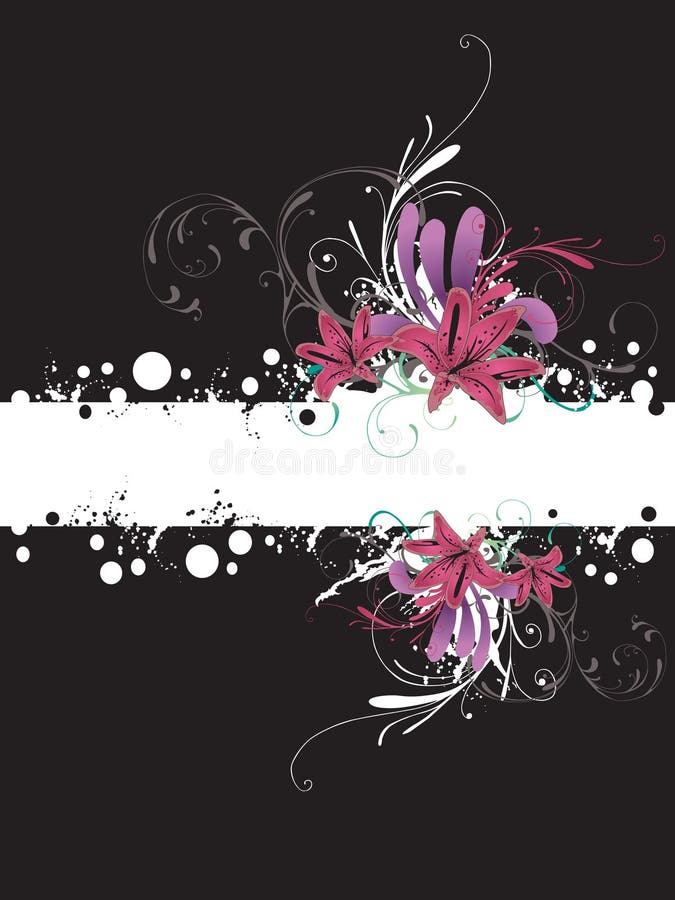 Floral background stock illustration. Illustration of creative - 5651380