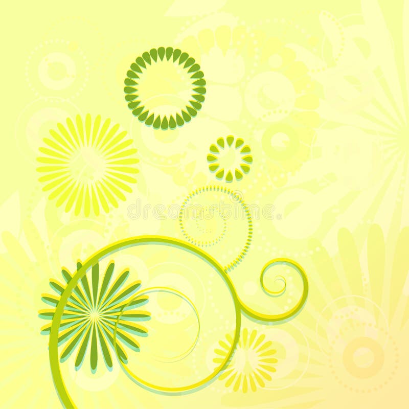 Floral bitmap background stock illustration. Illustration of flower ...