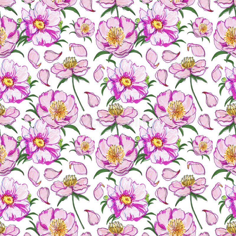 Floral Background for Different Desing. Stock Illustration ...