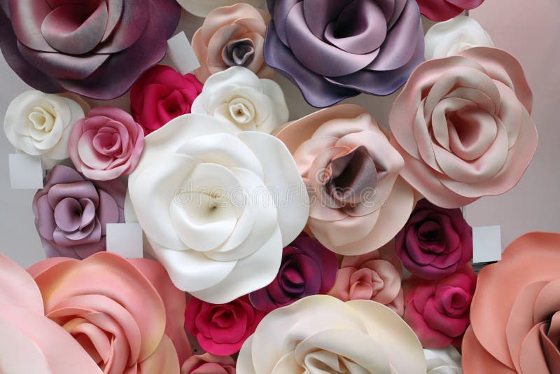 Floral Background With Large Flowers Picture. Image: 111100071