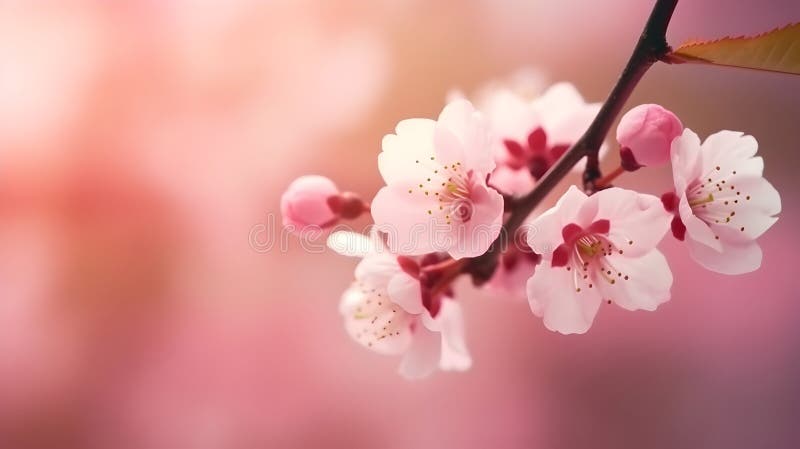 Floral Background in Subtle Shades of Pastel Pink and White. Flowers ...