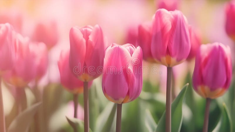 Floral Background in Subtle Shades of Pastel Pink and White. Flowers ...
