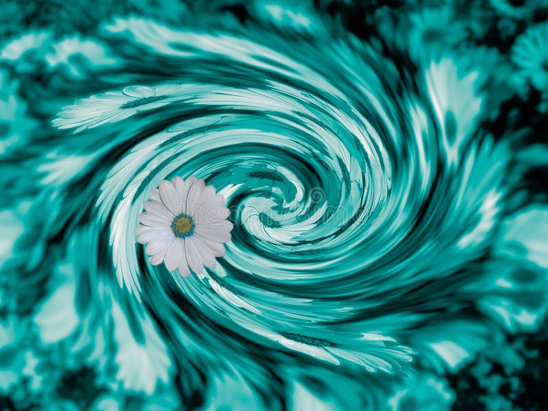 Floral Background with Texture and Movement Stock Illustration ...