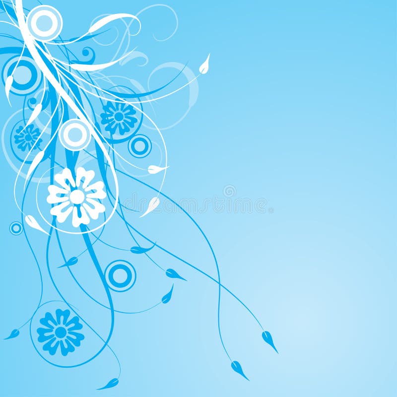 Floral background, vector stock vector. Illustration of decoration ...