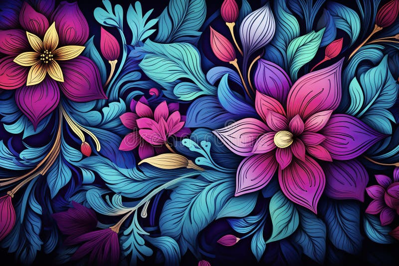 Floral Background Floral Wallpaper Floral Image Flower Background ...