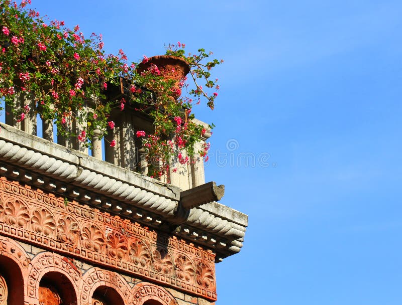 Floral Balcony is so Beautiful Stock Photo - Image of beautiful, floral ...