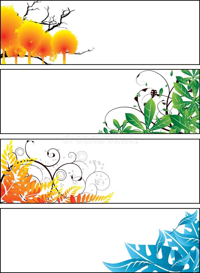 Floral band clear stock vector. Illustration of foliage - 3755661