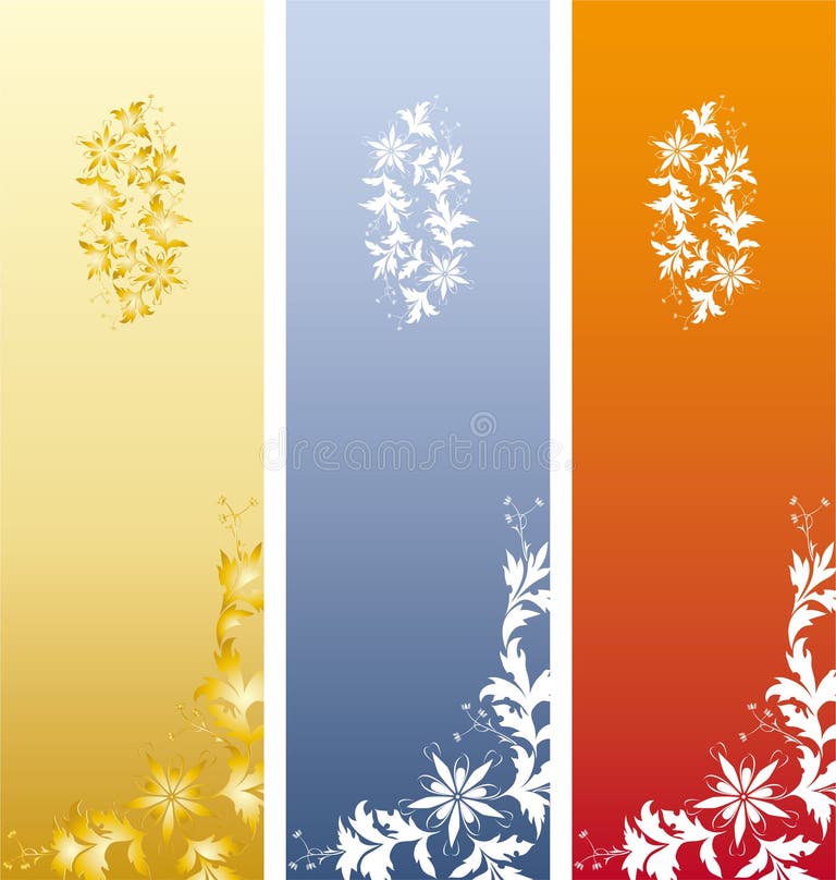 Floral Bookmark Border Stock Illustrations – 1,275 Floral Bookmark ...