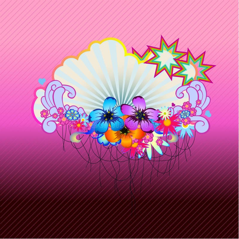 Psychedelic Yin Yang Vector Illustration Stock Vector - Illustration of ...