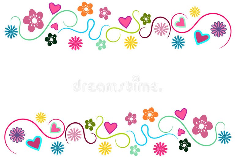 Framed Floral Border Stock Illustrations – 2,594 Framed Floral Border ...