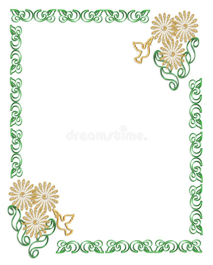 Ying Yang Border Clipart