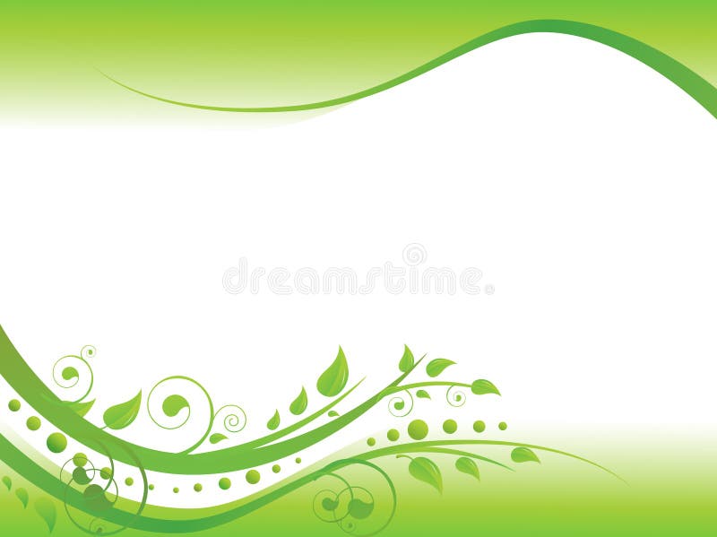 Green Curved Border Corner Flourish Free Vector Clipart Images On