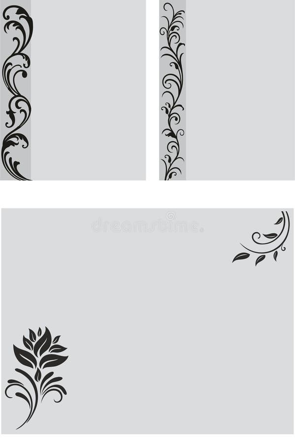 Frame Border Wall Pattern Screen Pattern - Cdr X6 Stock Vector ...
