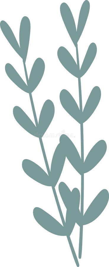 Floral Branch Icon stock vector. Illustration of vintage - 303267771