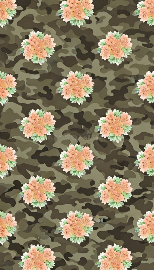 Floral Camouflage Pattern, a Pattern that is Both Beautiful and ...