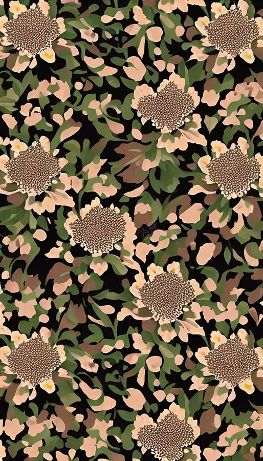 Floral Camouflage Pattern, a Pattern that is Both Beautiful and ...