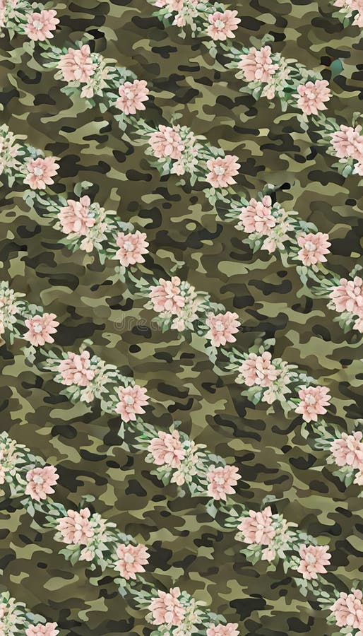 Floral Camouflage Pattern, a Pattern that is Both Beautiful and ...