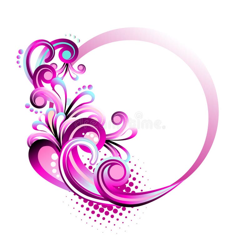 Scroll Circle Frame Vector Stock Illustrations – 10,448 Scroll Circle ...