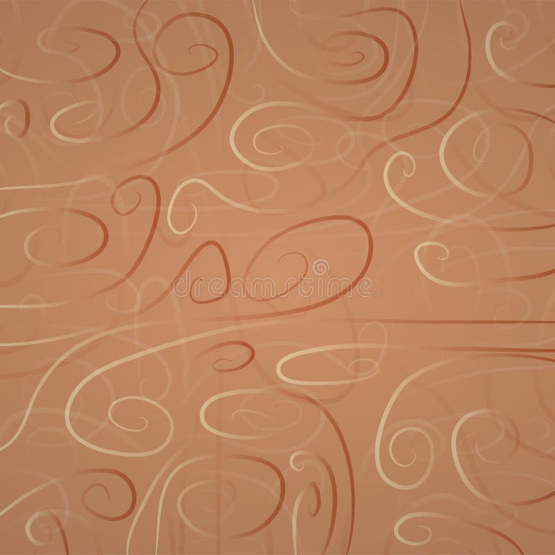 Floral curly background stock vector. Illustration of wall - 30358286